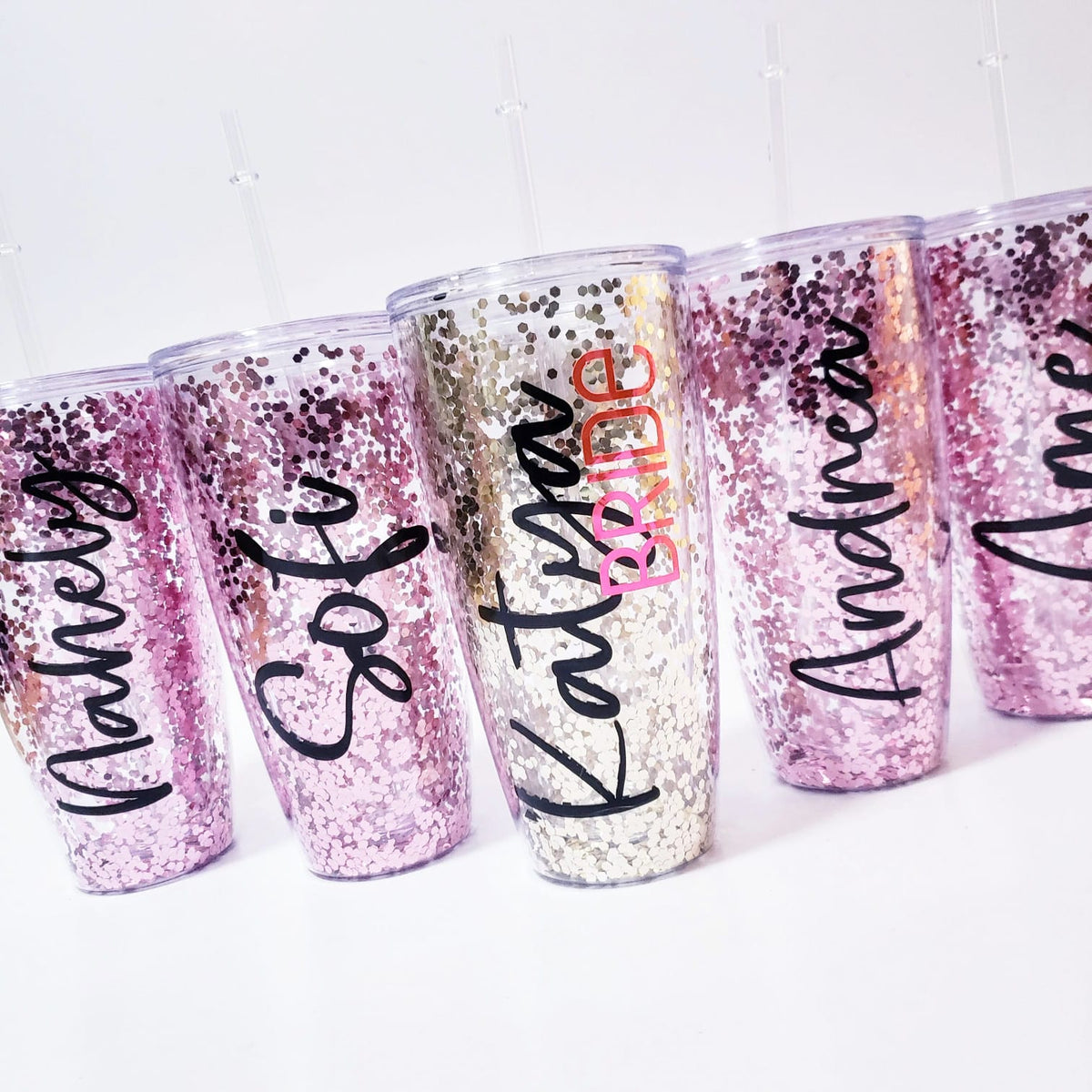 Vaso glitter 800ML – Team bride mx