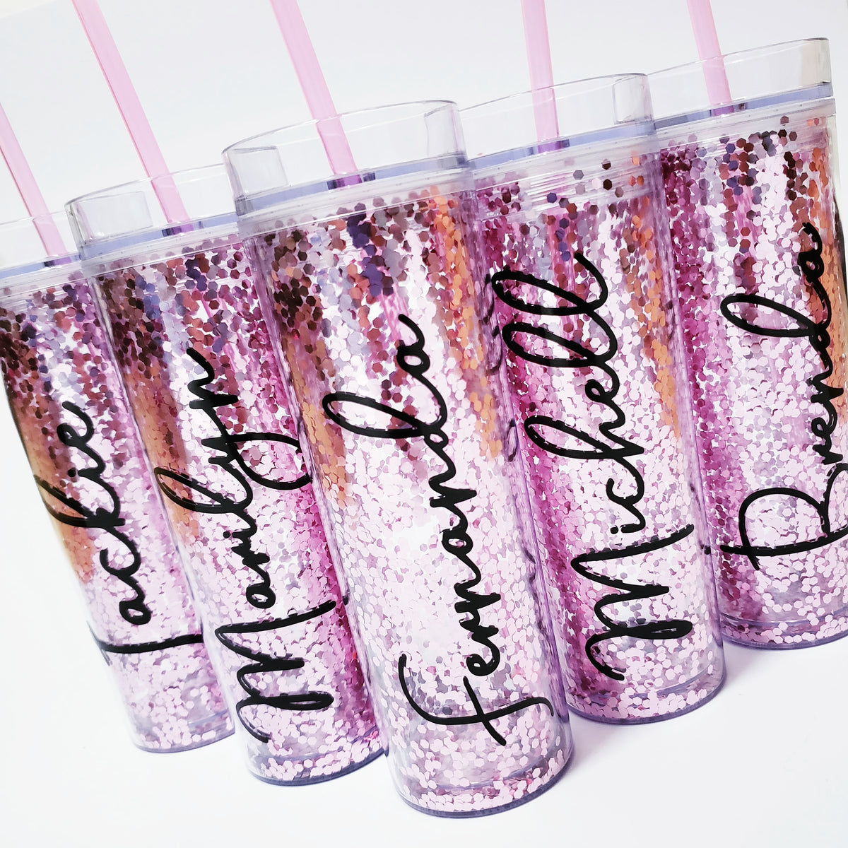 Vaso glitter 500ML – Team bride mx